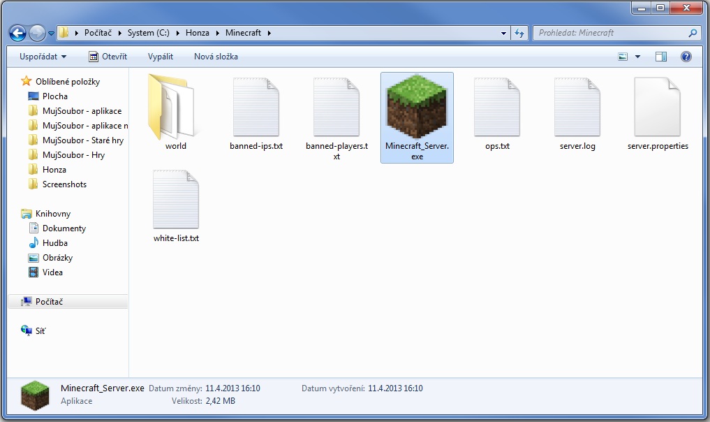 Návod: Jak vytvořit Minecraft server? | Mujsoubor.cz - Programy a hry ...